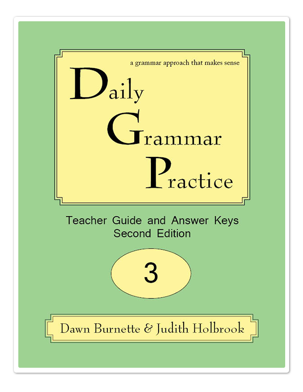 Daily Grammar Practice Grade 3 – DGP Bookstore