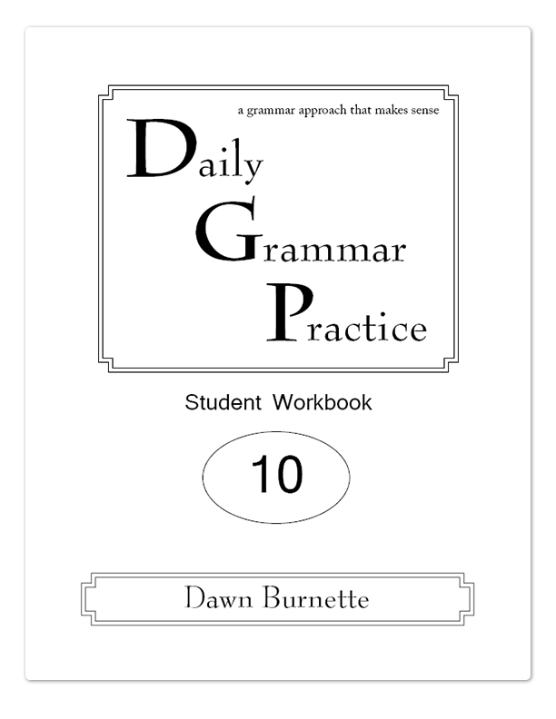 Daily Grammar Practice Grade 10 Advanced – DGP Bookstore
