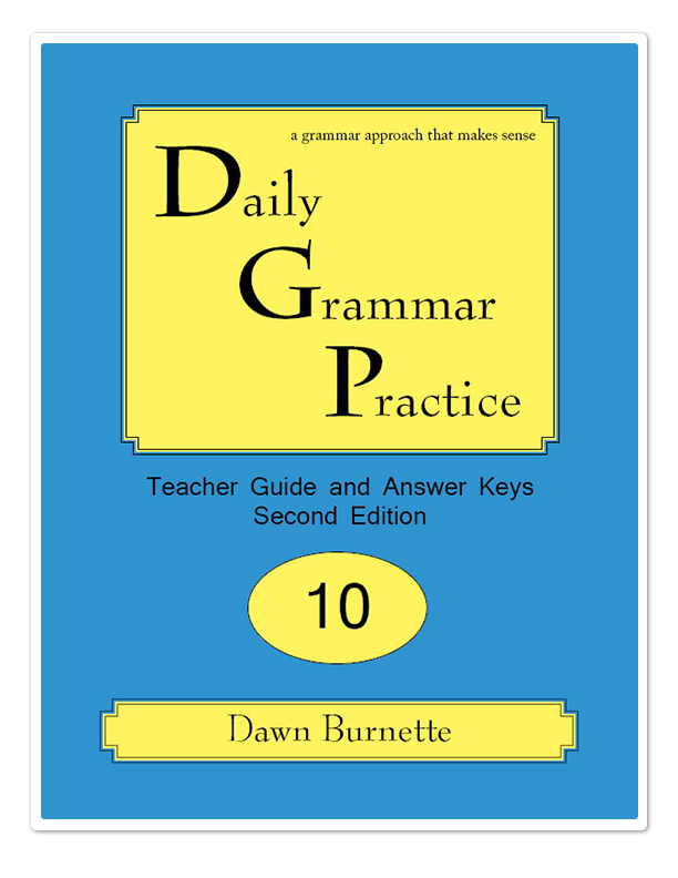 Daily Grammar Practice Grade 10 Advanced – DGP Bookstore