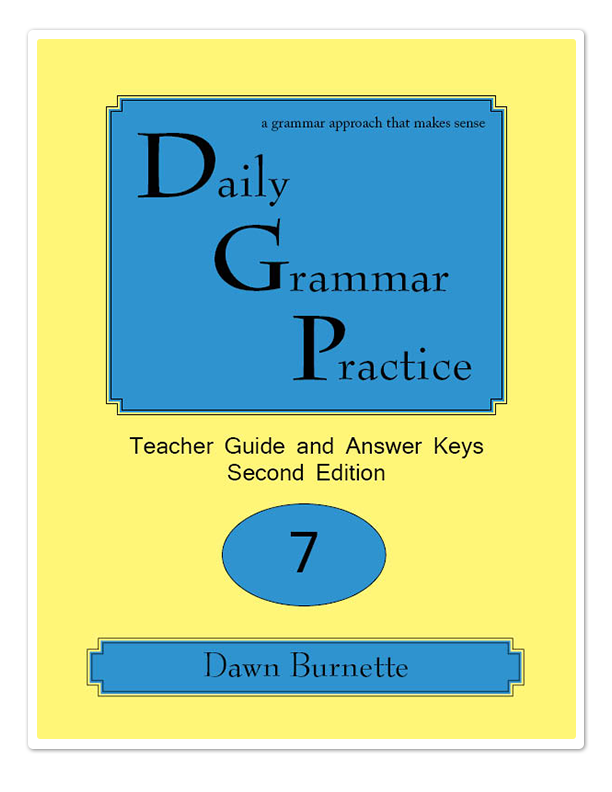 Daily Grammar Practice Grade 7 Advanced – DGP Bookstore