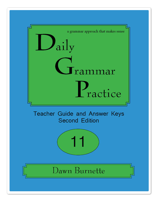 Daily Grammar Practice Grade 11 Advanced – DGP Bookstore
