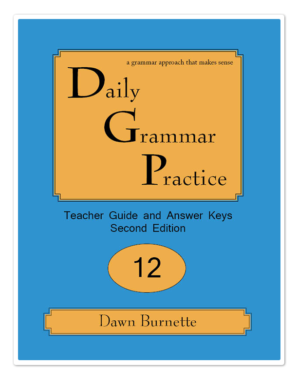 Daily Grammar Practice Grade 12 Advanced – DGP Bookstore