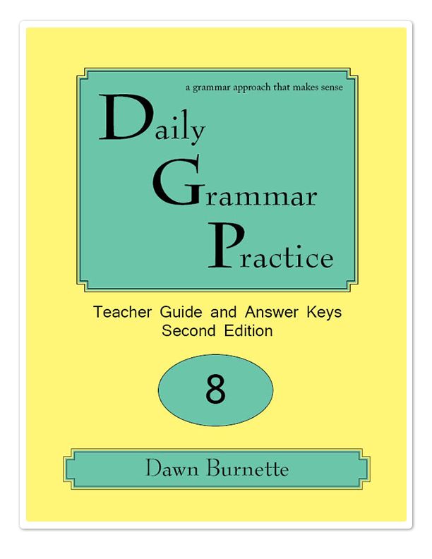 Daily Grammar Practice Grade 8 Advanced – DGP Bookstore