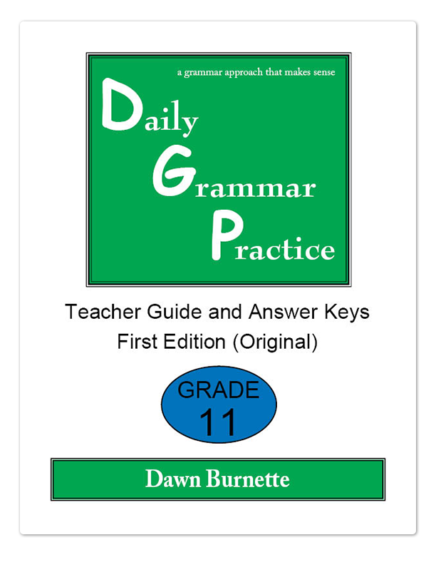 Daily Grammar Practice Grade 11 Original – DGP Bookstore