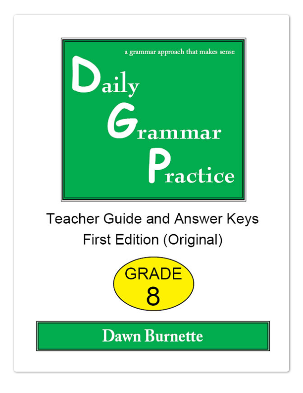 Daily Grammar Practice Grade 8 Original – DGP Bookstore