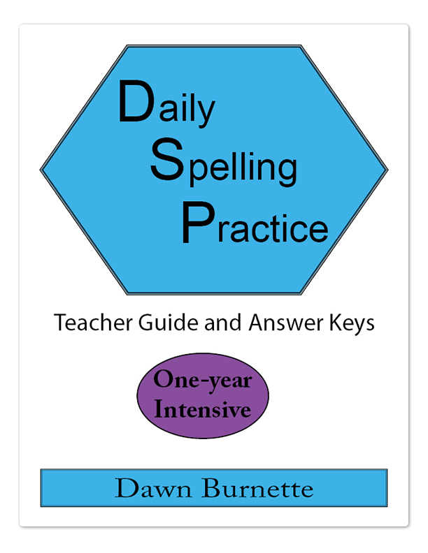 Daily Spelling Practice One-Year Intensive – DGP Bookstore